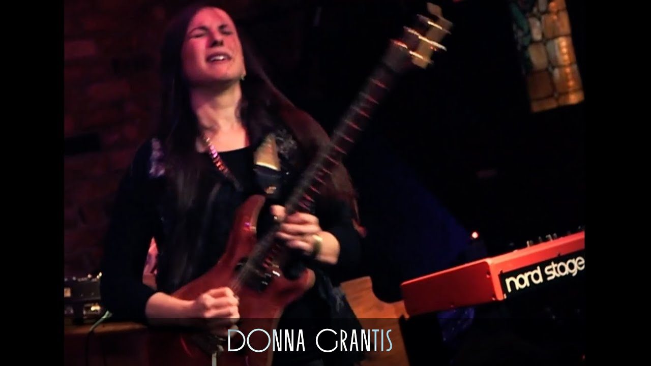 Donna Grantis: NYC playing “Trashformer,” from her album, “Diamonds ...