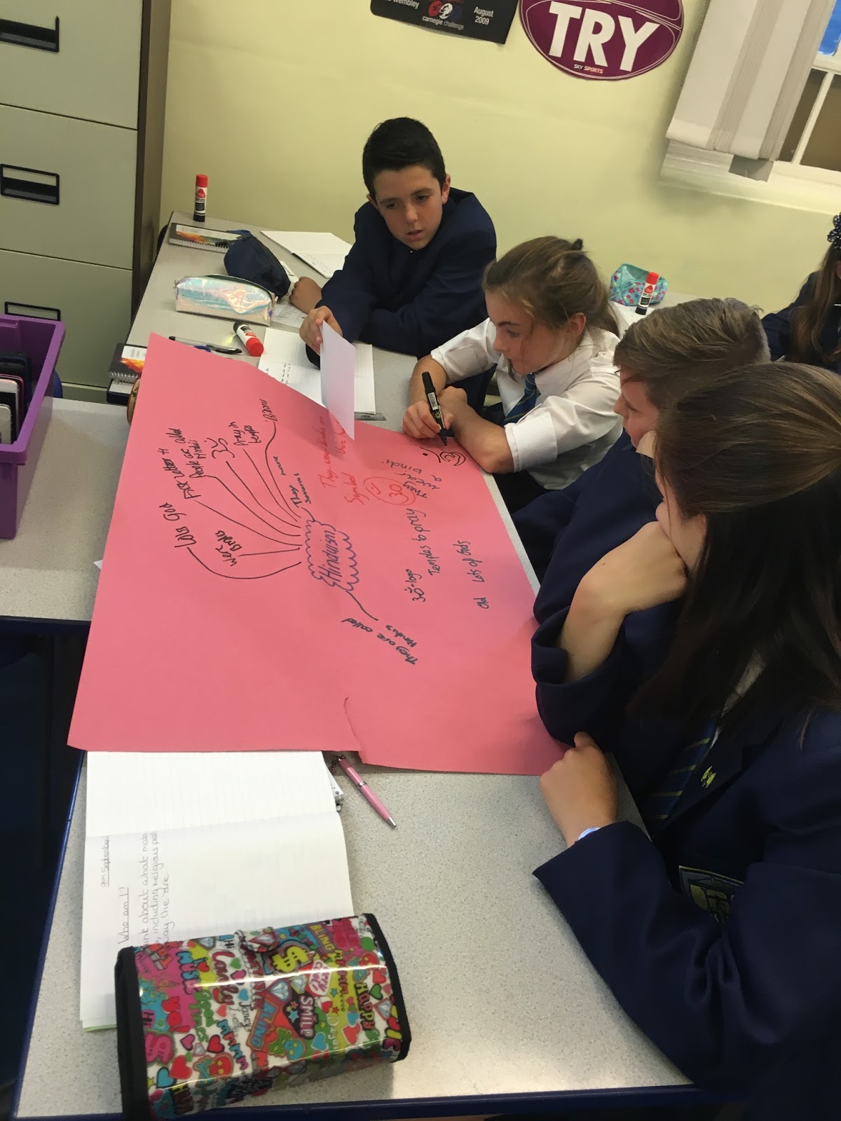 Building team work skills in R.E.