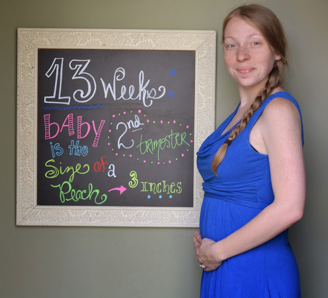 Casa de Crossen: 13 Weeks- Hello, 2nd trimester!