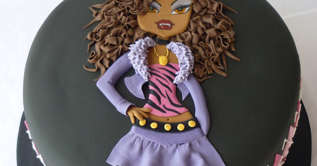 KALYANA CAKES DONOSTIA: LAS MONSTER HIGH - CLAUDINE WOLF