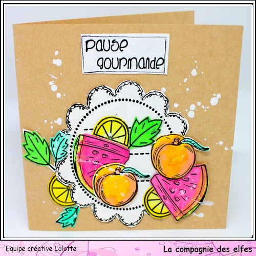 scraplolotte: Duo de cartes "pause gourmande"#laciedeselfes#dt#kitaoût