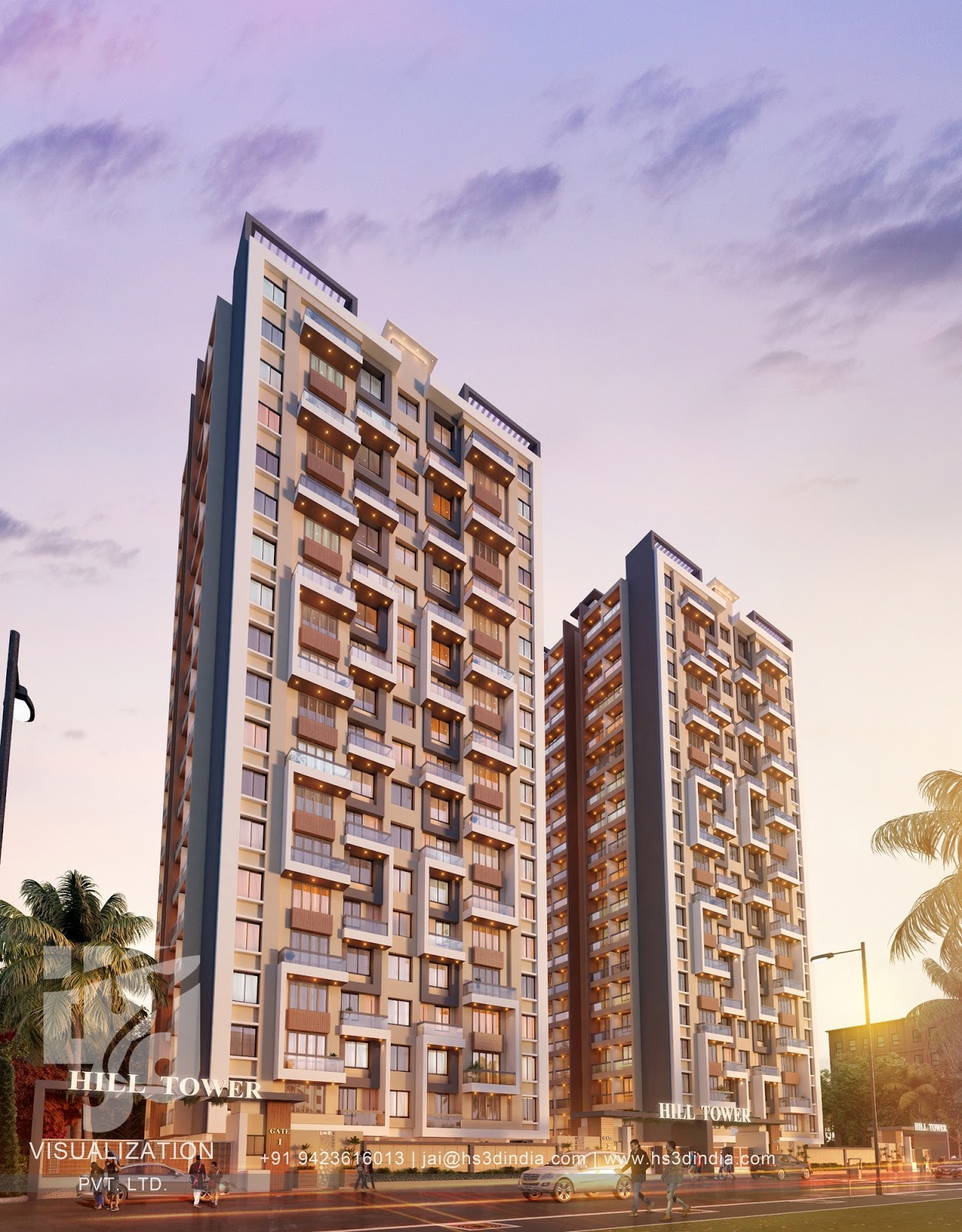 TOP RESIDENTIAL 3D RENDERINGS BY #hs3dindia