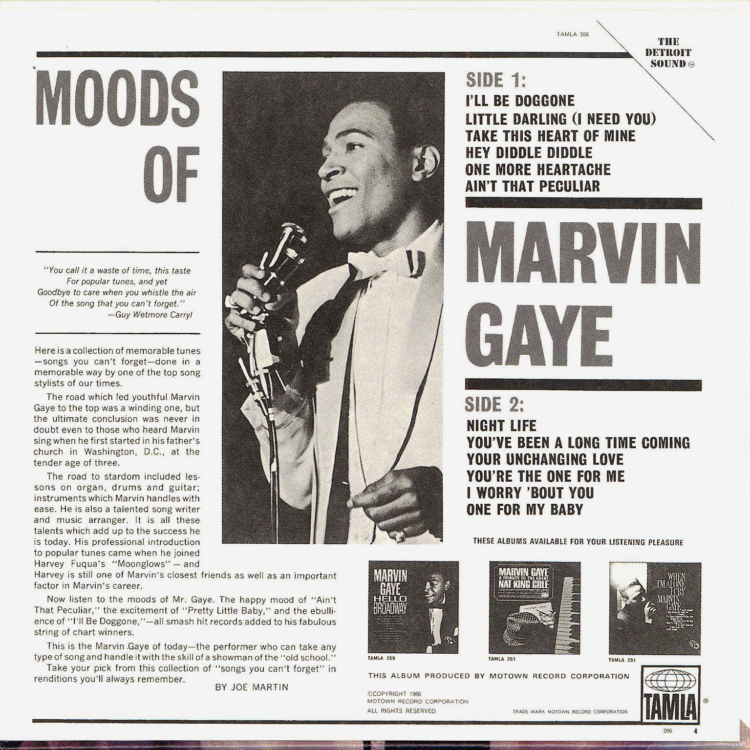 juicyjaila: Marvin Gaye - Moods of Marvin Gaye (Great R&B US 1966)