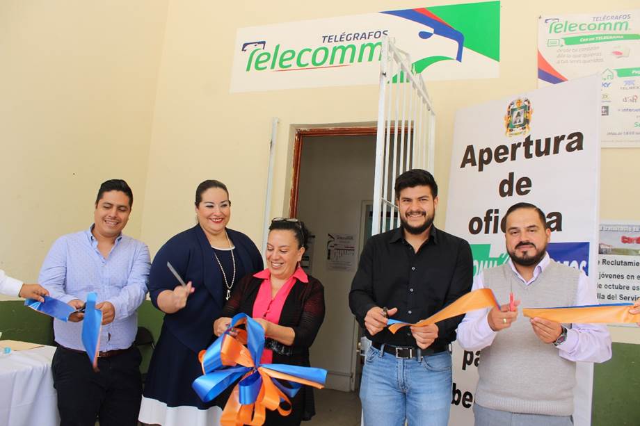 Puntos Cardinales : Inauguran Centro Telecom-Telégrafos en Coacoatzintla