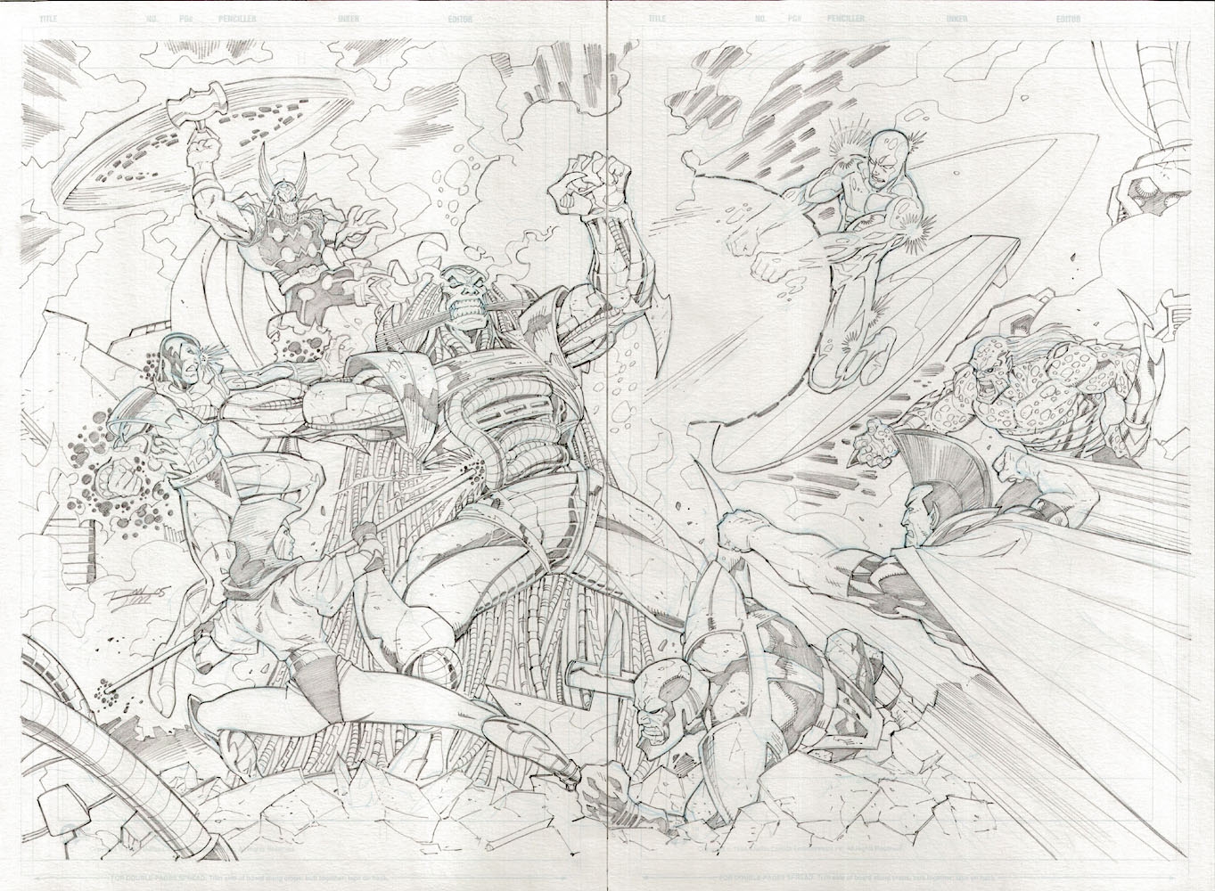 BLOOD WORK: MARVEL COSMIC: THE ART OF RON LIM