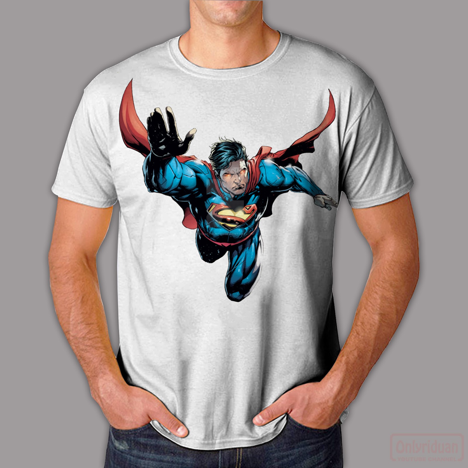 Desain Kaos 3D Mudah dengan Mockup Kaos 3D Photoshop (Free PSD ...