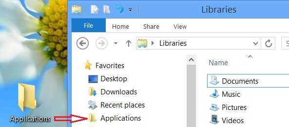 Passion IT Mag: windows 8 - How to enable "Application Folder"