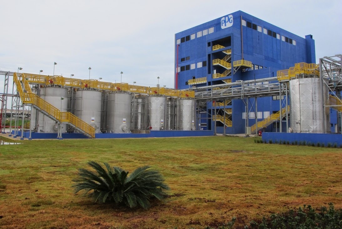 PPG MARCA A CONCLUSÃO DA EXPANSÃO DE US$ 40 MILHÕES NA FÁBRICA DO ...