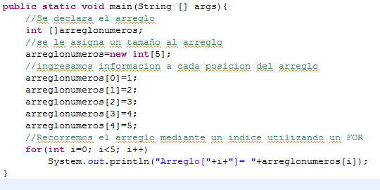 Include Import: Java: Arreglos parte 1