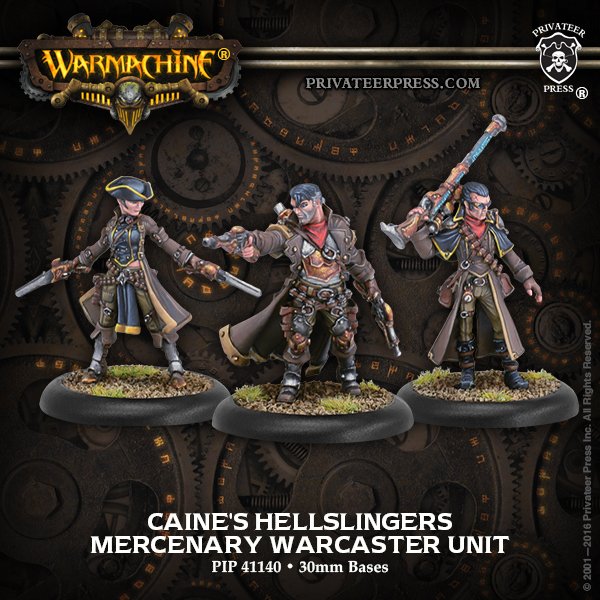 Wargame News and Terrain: Privateer Press: Warmachine Caine's ...