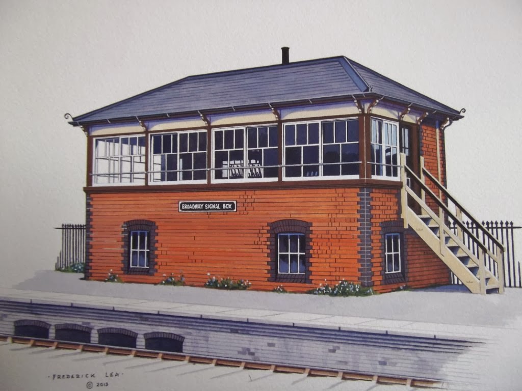 Steaming to Broadway!: The Broadway Signal Box