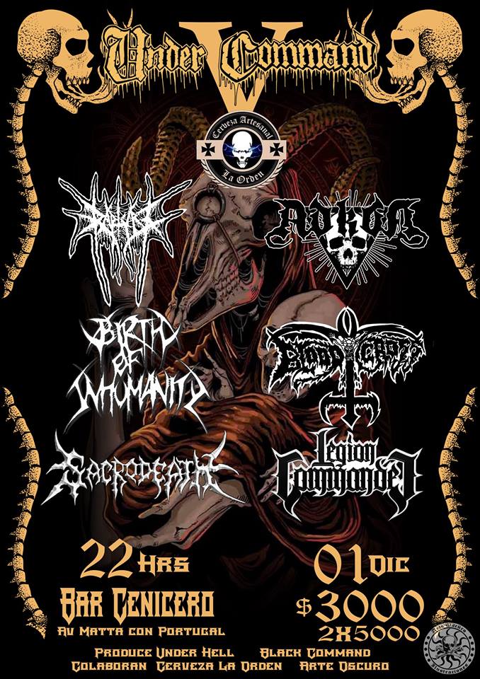 UNDER COMMAND V - 1 de Diciembre del 2018 ~ Cartelera2012