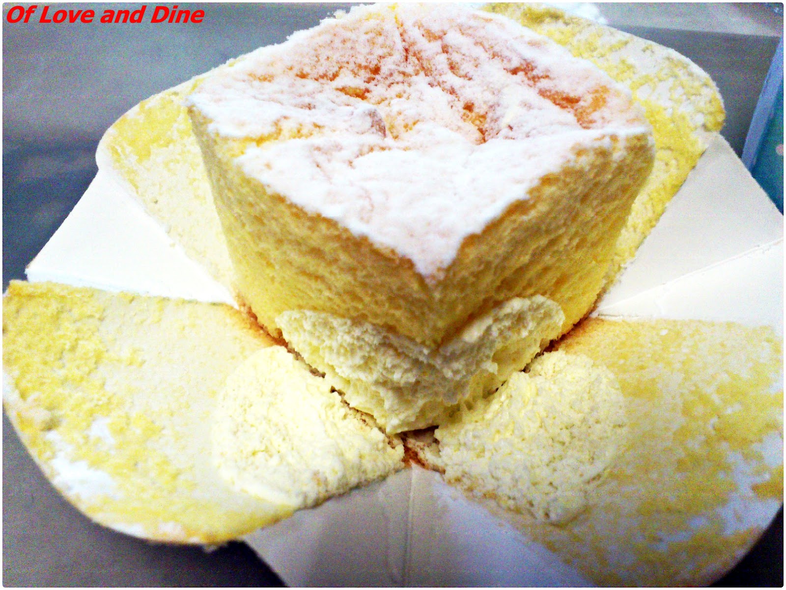 of Love n Dine: Hokaido cake from RT Pastry