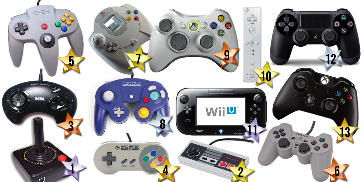 Os controles que fizeram historia.