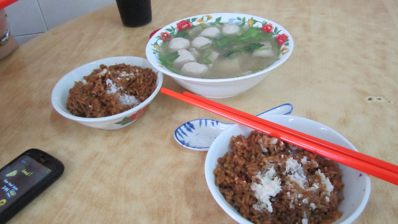 Our Journey : Penang Bukit Mertajam - Famous Yam Rice Restaurants