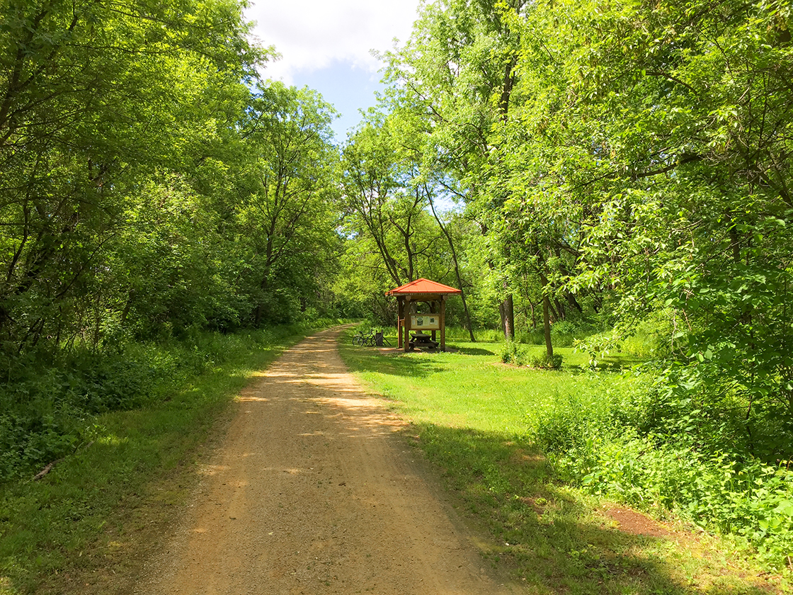 Biking the Badger State Trail