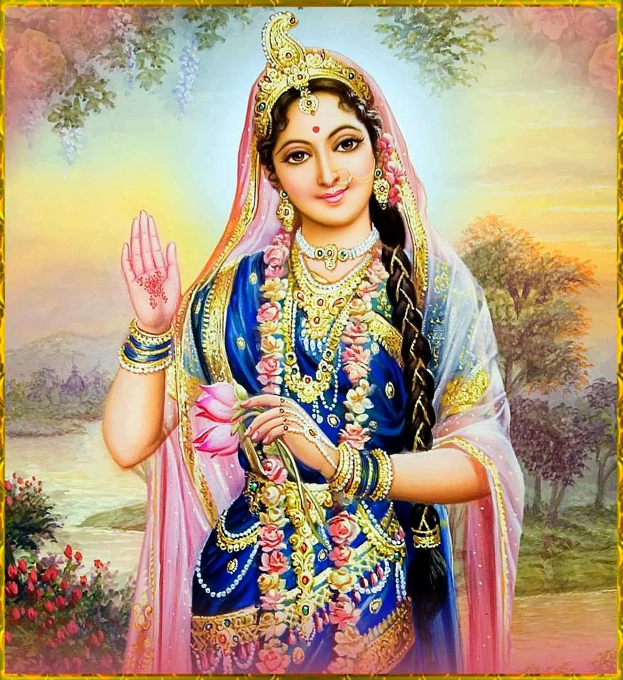 TELUGU WEB WORLD: LORD KRISHNA'S RADHA PAINTING