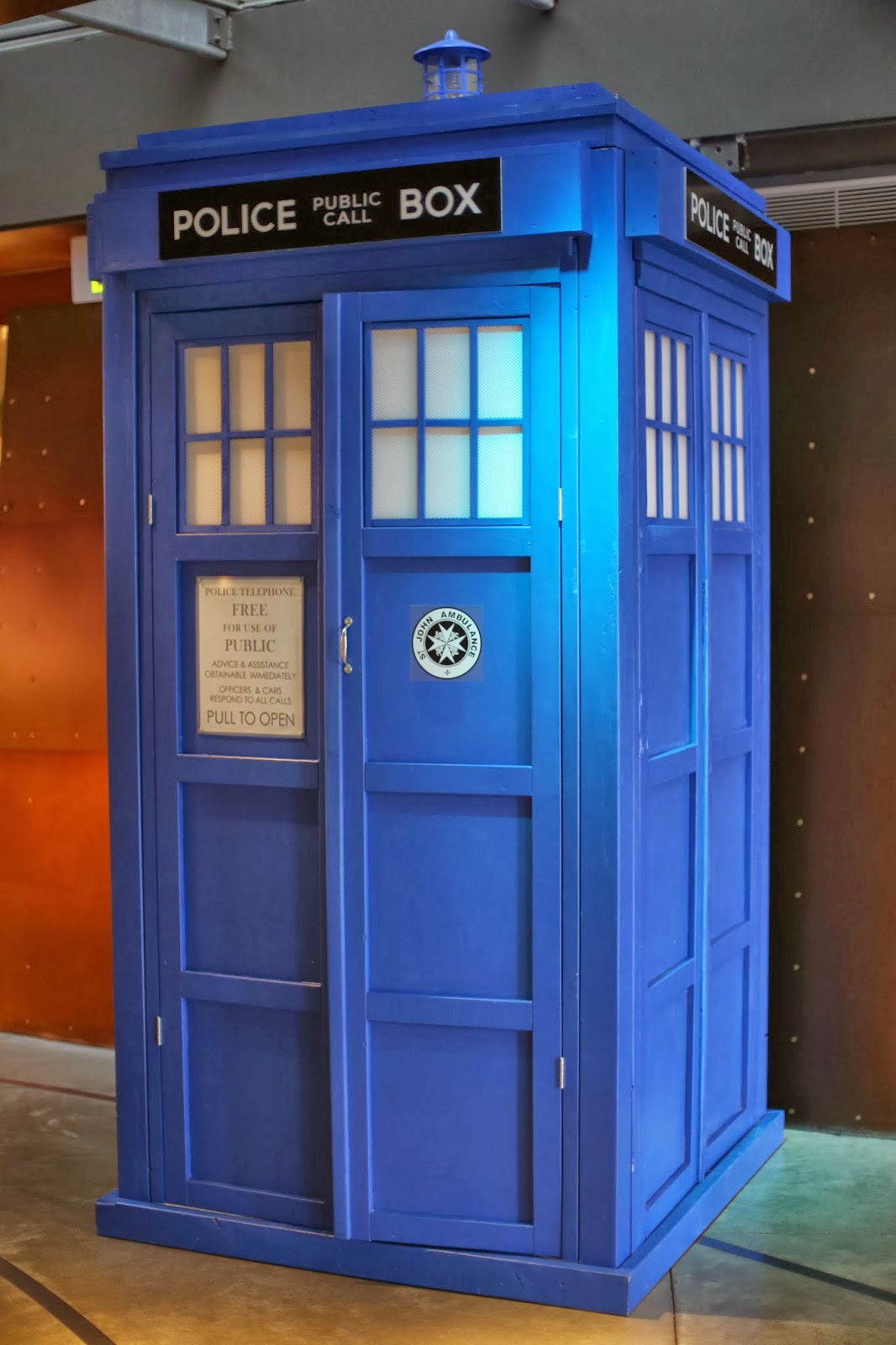 Monkey Puzzle Blog: Tardis Police Box