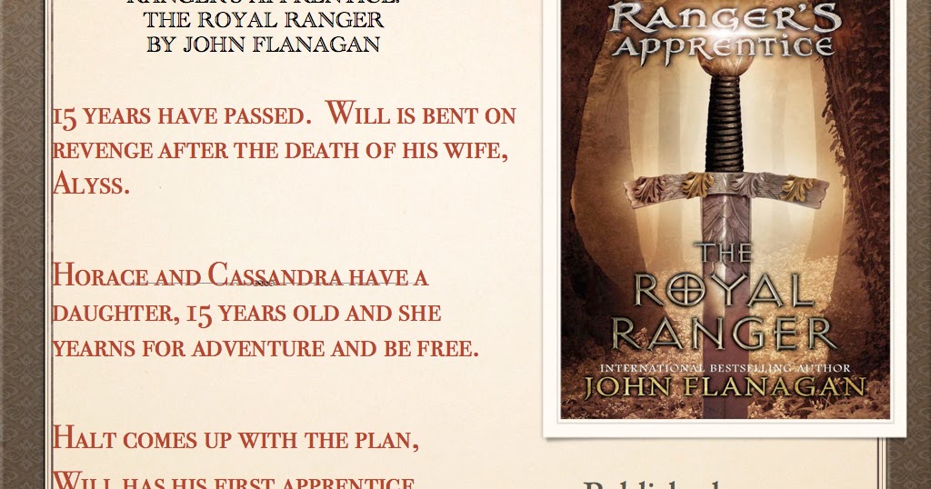 Young Adult Reading Machine: Ranger’s Apprentice: The Royal Ranger by ...