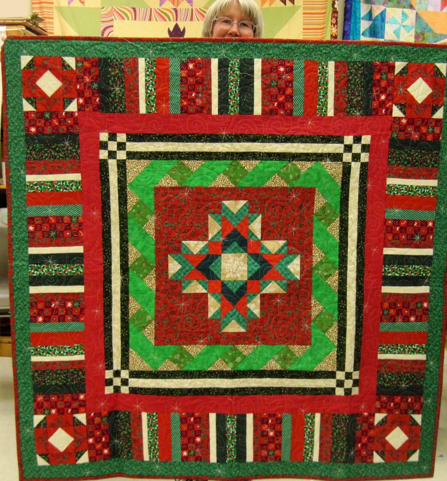 Jean's Quilting Page: Round robin finishes