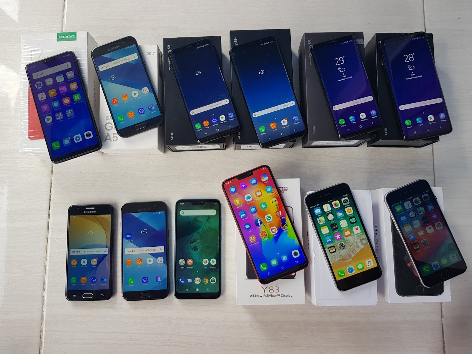 VIN STORE BALI: Ready Handphone Second Semua Merek Berkualitas dan ...