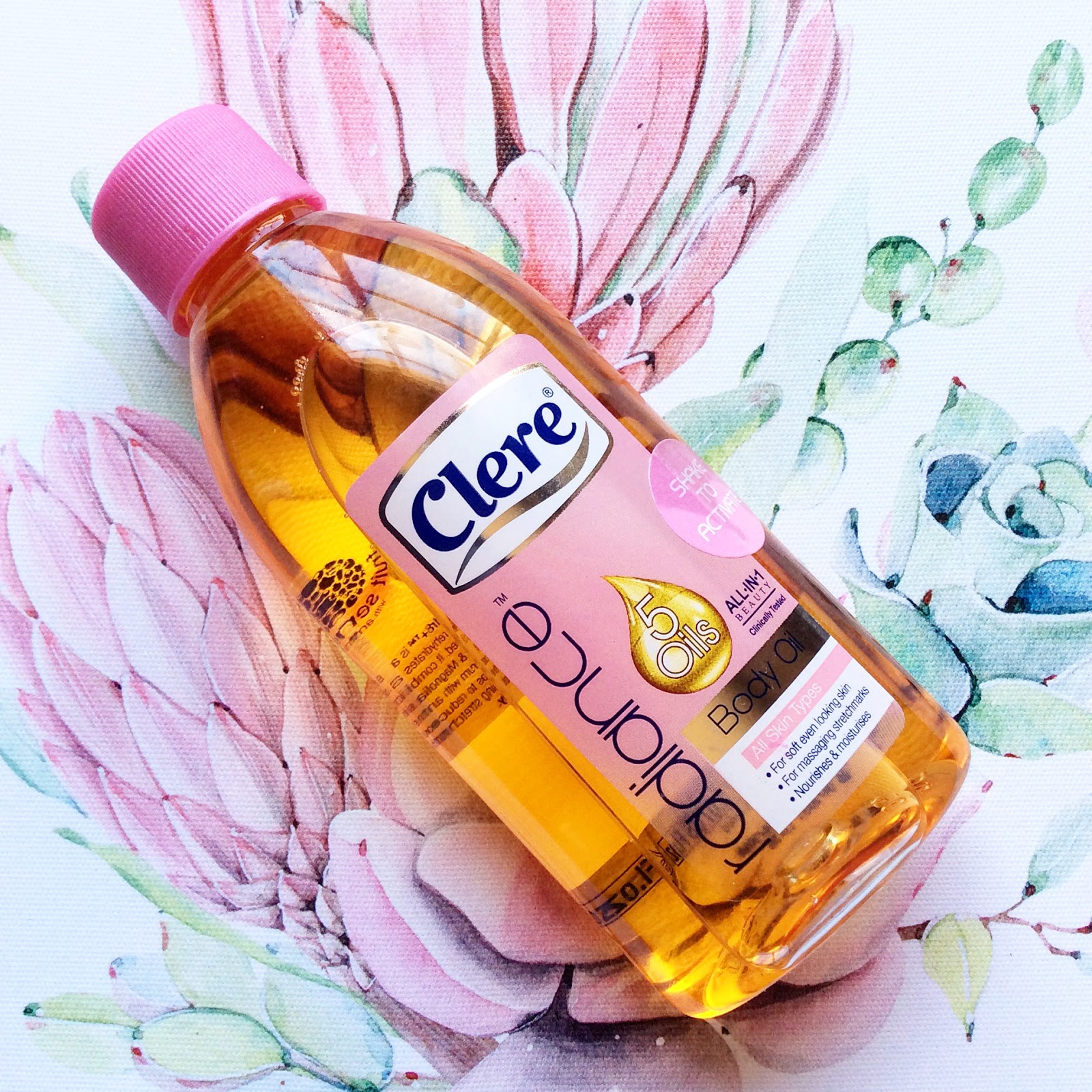 Victoria Justine Cloete: Clere Radiance 5 Oils Body Oil