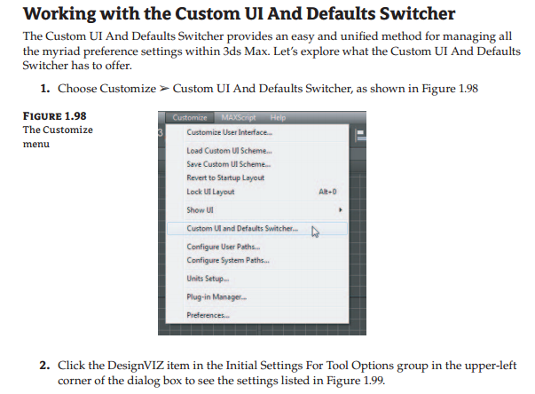 ICD Computer Center: Custom UI and Default Switcher in 3Ds Max ICD Computer Center: Custom UI and Default Switcher in 3Ds Max