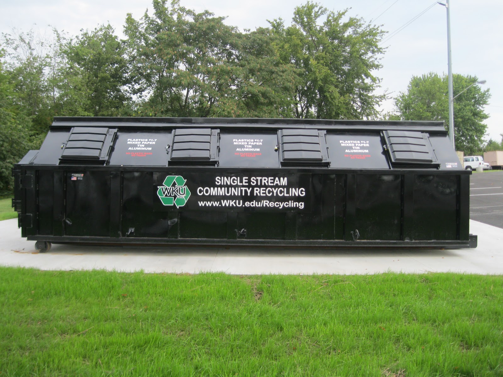 WKU Recycling & Surplus: Community Recycling Bins Return!