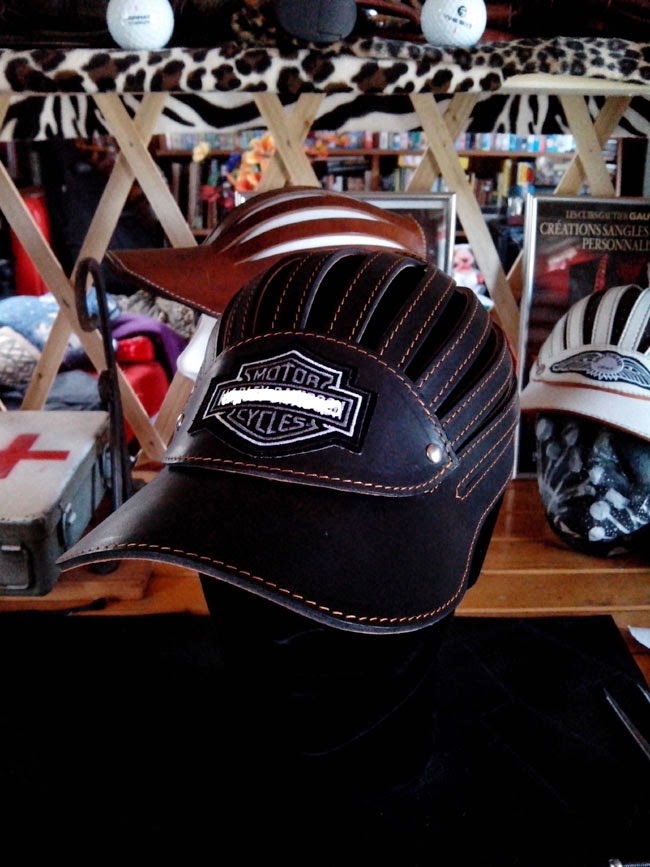 LES CUIRS GAUTIER. Artisan Français : CASQUETTE EN CUIR GAUTSHARK ...