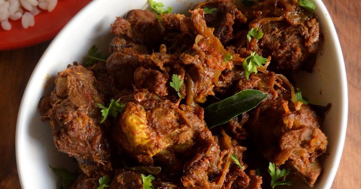 Indulge...: Kerala Mutton Roast | Easy Kerala style Mutton Varatiyathu ...