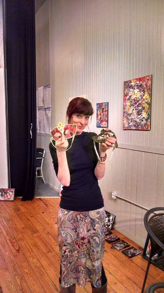 Meet The Artist Angela Cook- May's Spring Expression Exhibit Stilettos ...