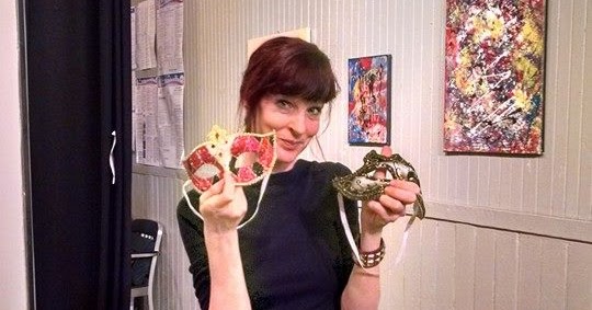 Meet The Artist Angela Cook- May's Spring Expression Exhibit Stilettos ...