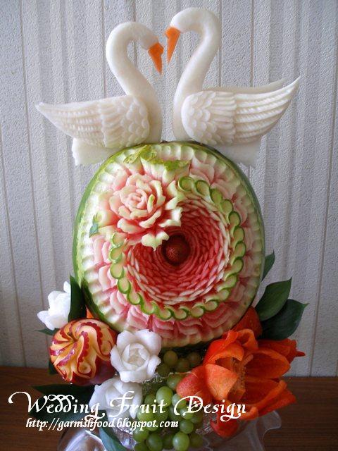 GarnishFoodBlog - Fruit Carving Arrangements and Food Garnishes ...