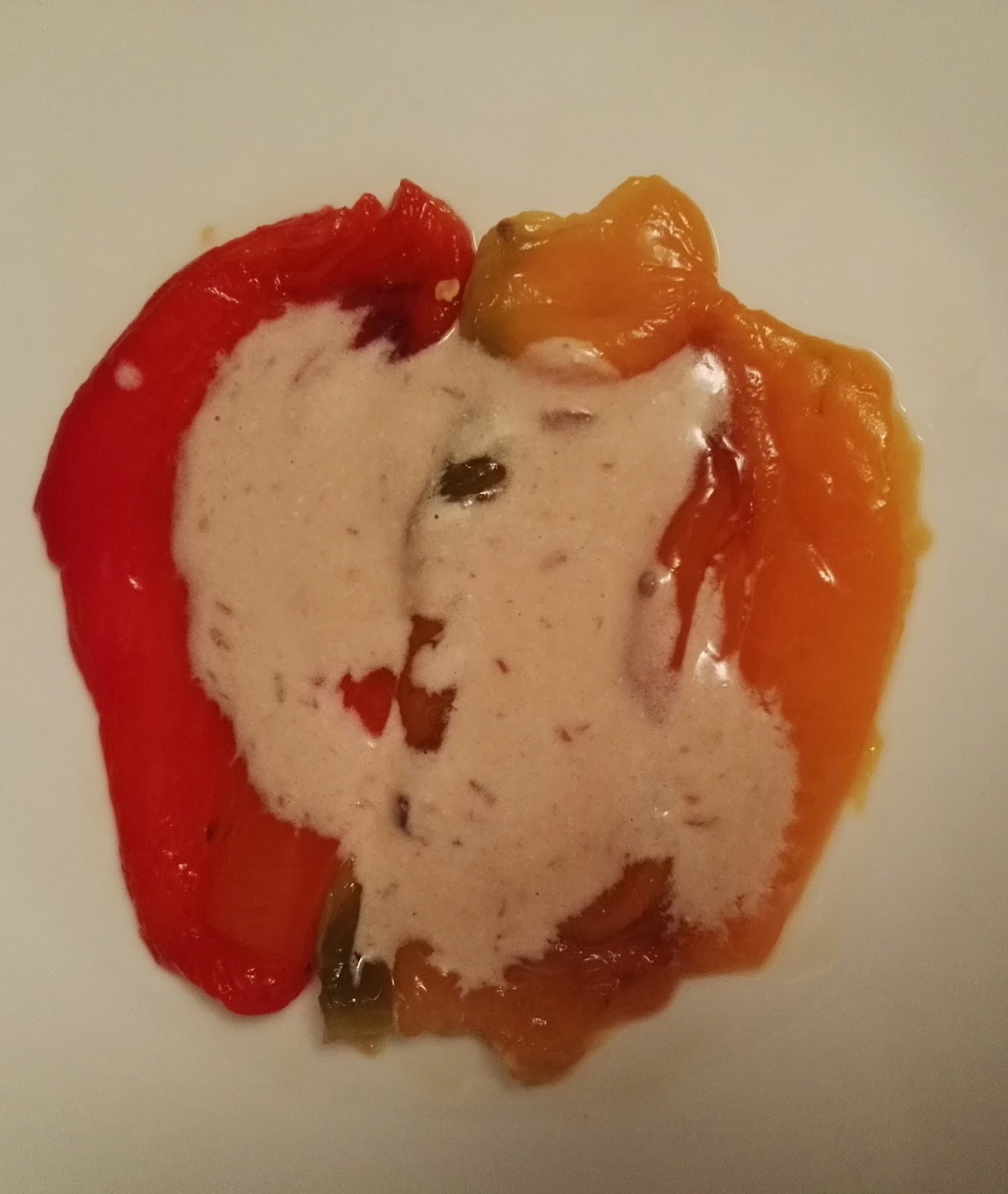 Peperoni al forno con bagna cauda