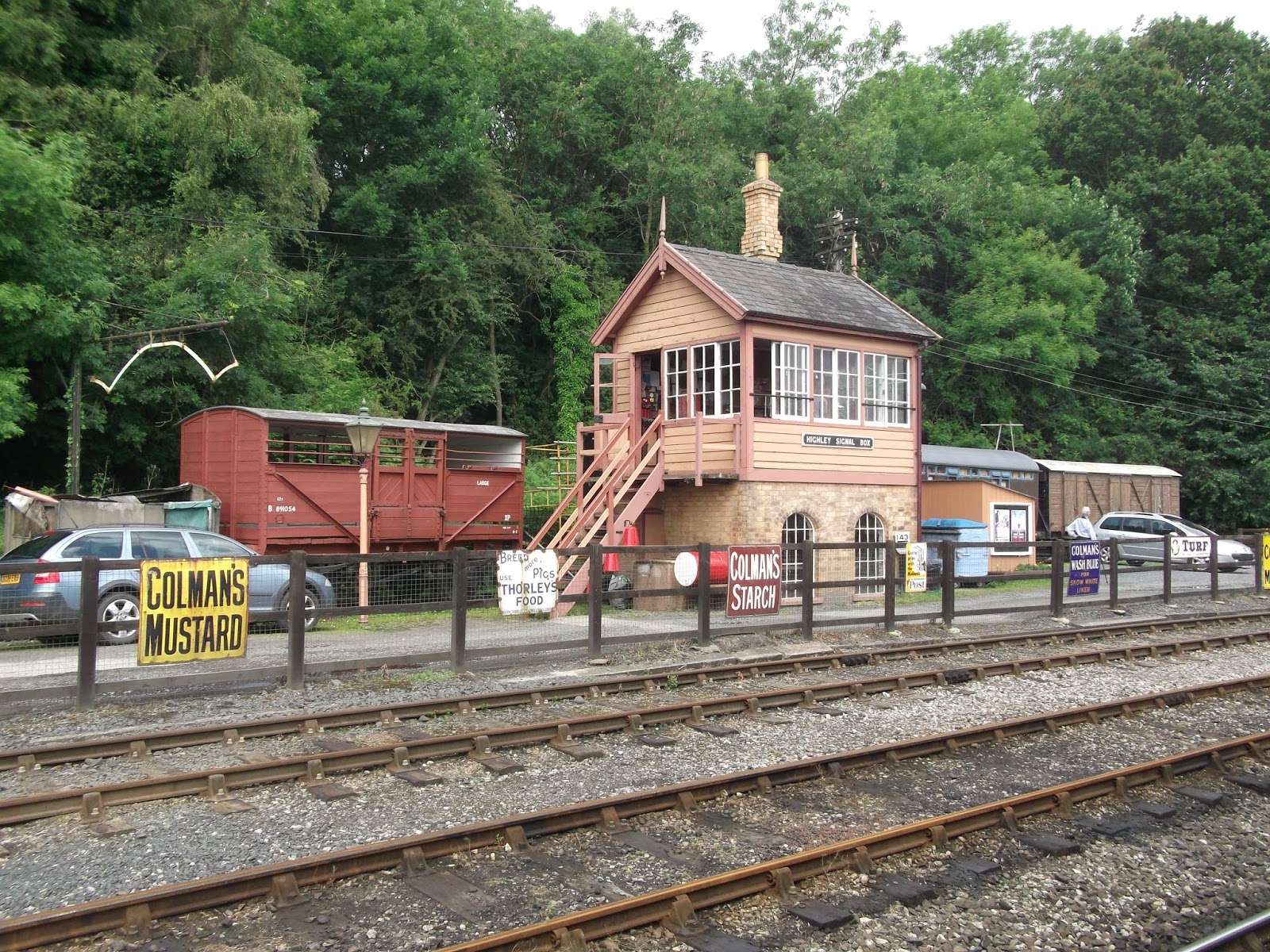 Steam Memories: Heighley Station Severn Valley Railway and 73129