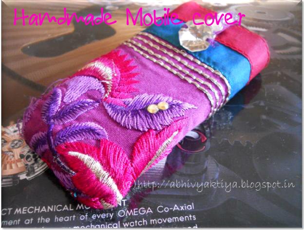 ABHIVYAKTIYA: Handmade Mobile Cover