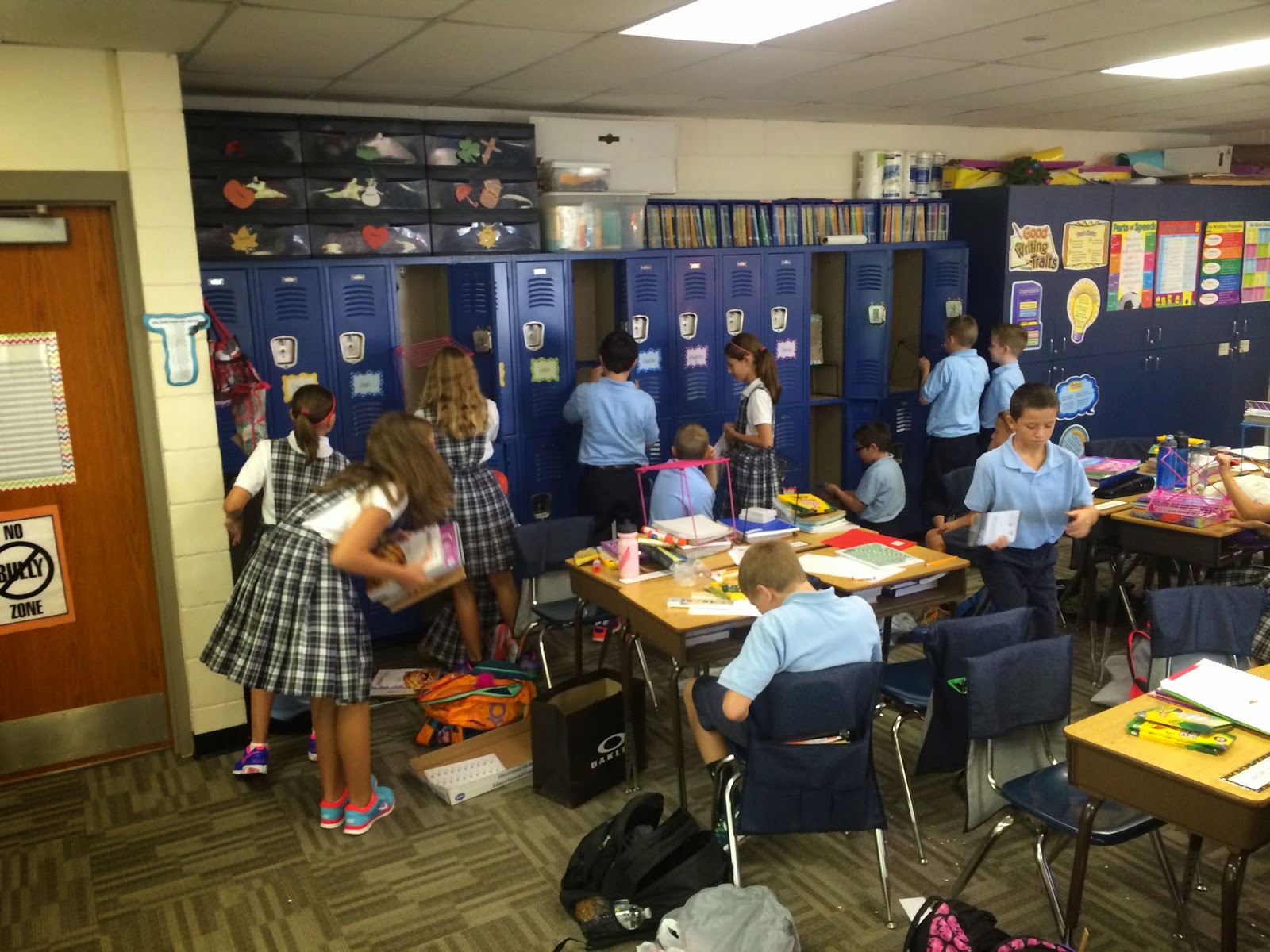 Mrs. Wilds 5B Class Blog (2014-2015): First Day of School