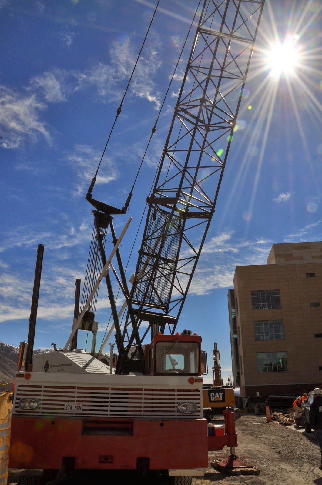 Jon M. Huntsman School of Business: Giant Cranes Anchored Firmly in ...