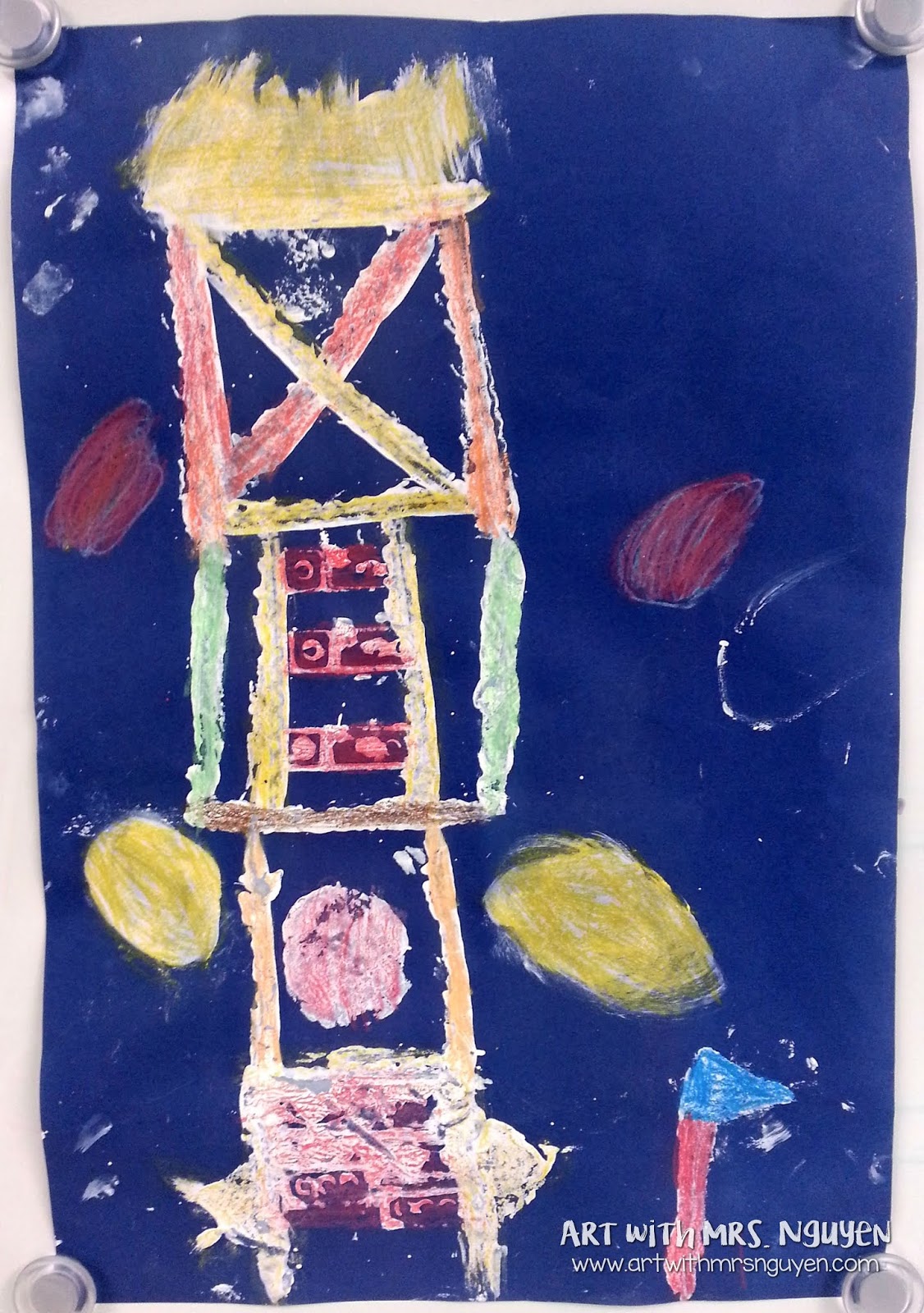 Kindergarten 'Blue'prints (K) | Art with Mrs. Nguyen