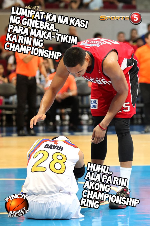 Funny Meme : Barangay Ginebra vs Meralco Bolts | Pinoy BasketBalista