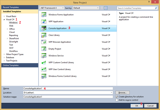 C# : Struktur Program