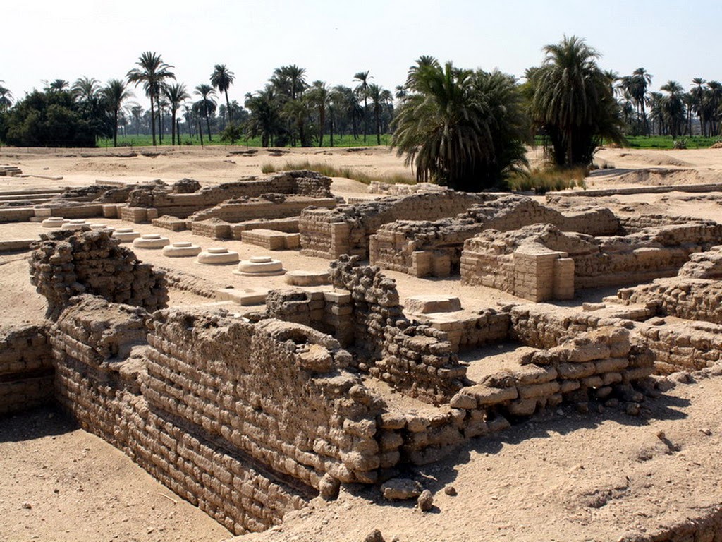Galeria Egiptu Starożytnego: Ośrodki miejskie Egiptu starożytnego