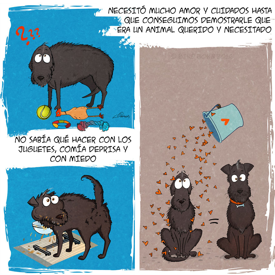 NUNCAJAMAS COCKER: LA EXPERIENCIA DE ADOPTAR UN PERRO EN COMIC