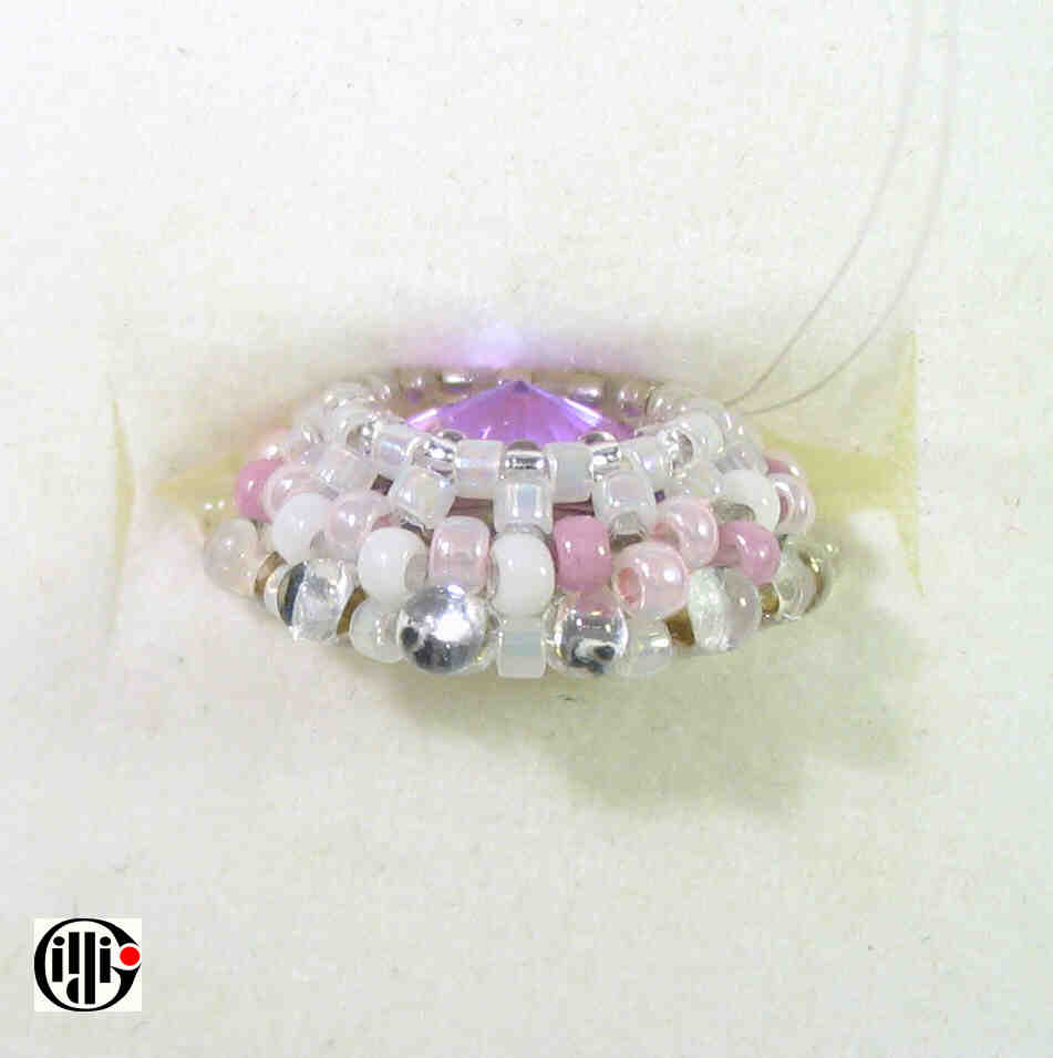 Ildi-go colours: Őszirózsa gyűrű leírással - Aster ring tutorial