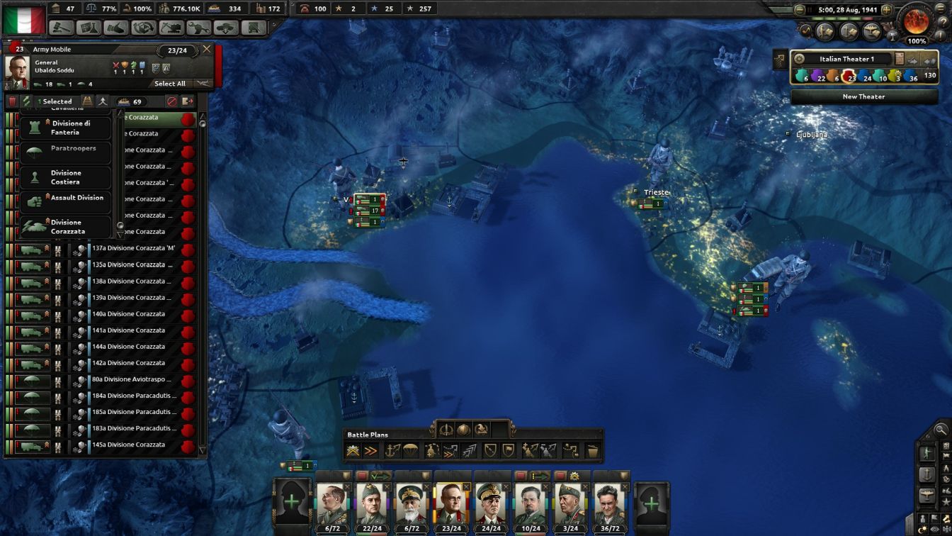 Italy - HOI4 - Italian Armour