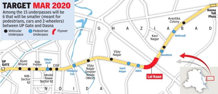 NH 24 Widening 14 Lane Work Progress Status, Completion Date | Delhi-UP ...