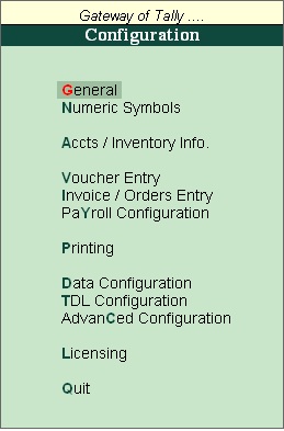 Ez Tally: Tally Configurations