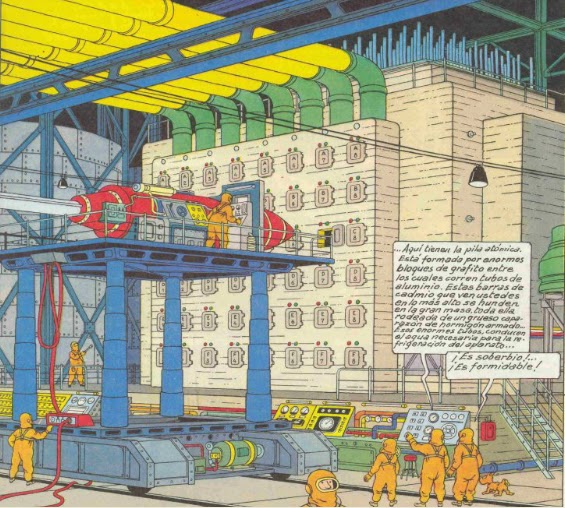 Tintin et les sciences : Tintin Objectif Lune