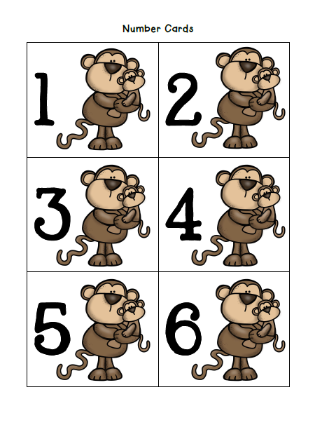 The Paper Maid: My Monkey Counting