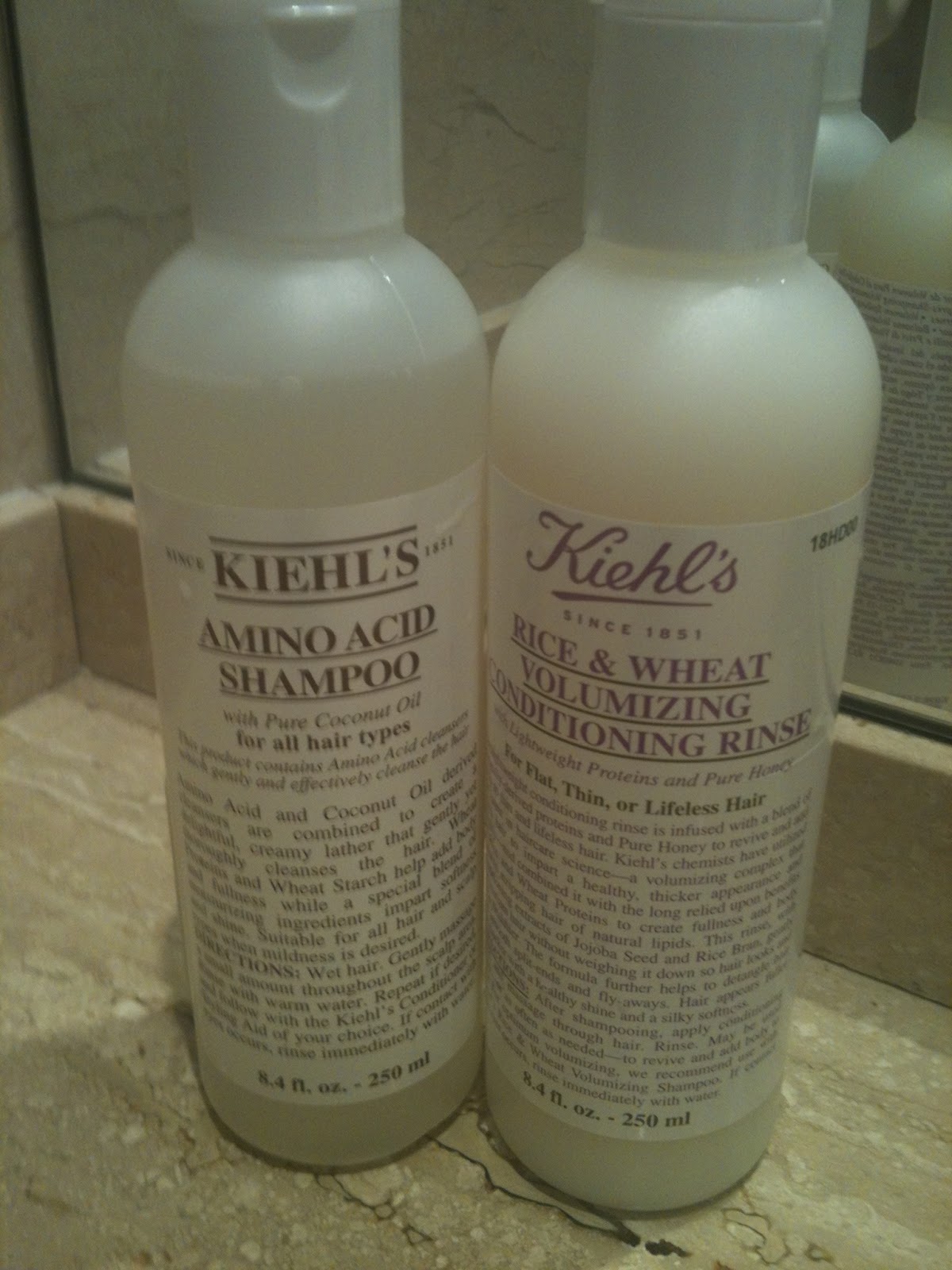 Home of GlamFab 'n' Pretty: Product Review: Kiehl's Shampoo & Conditioner